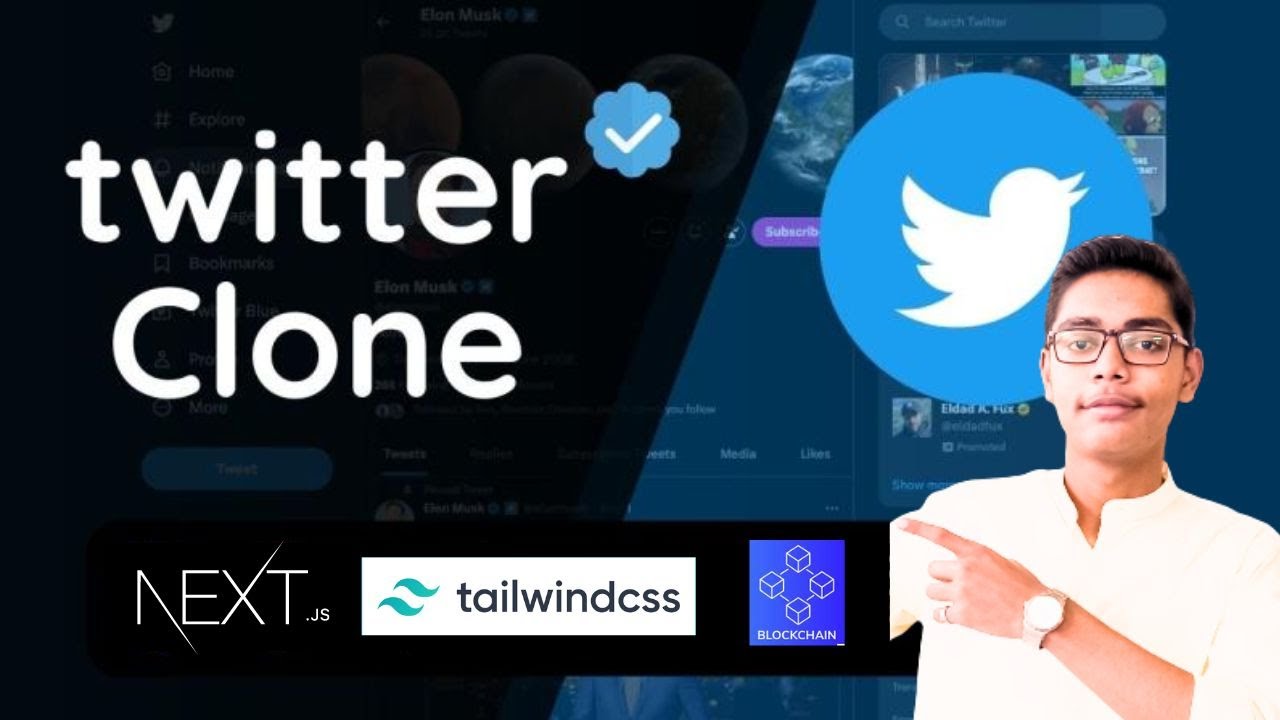 Build A Twitter Clone Using Next.js Tailwind CSS & Blockchain | Twitter Clone In Next.js