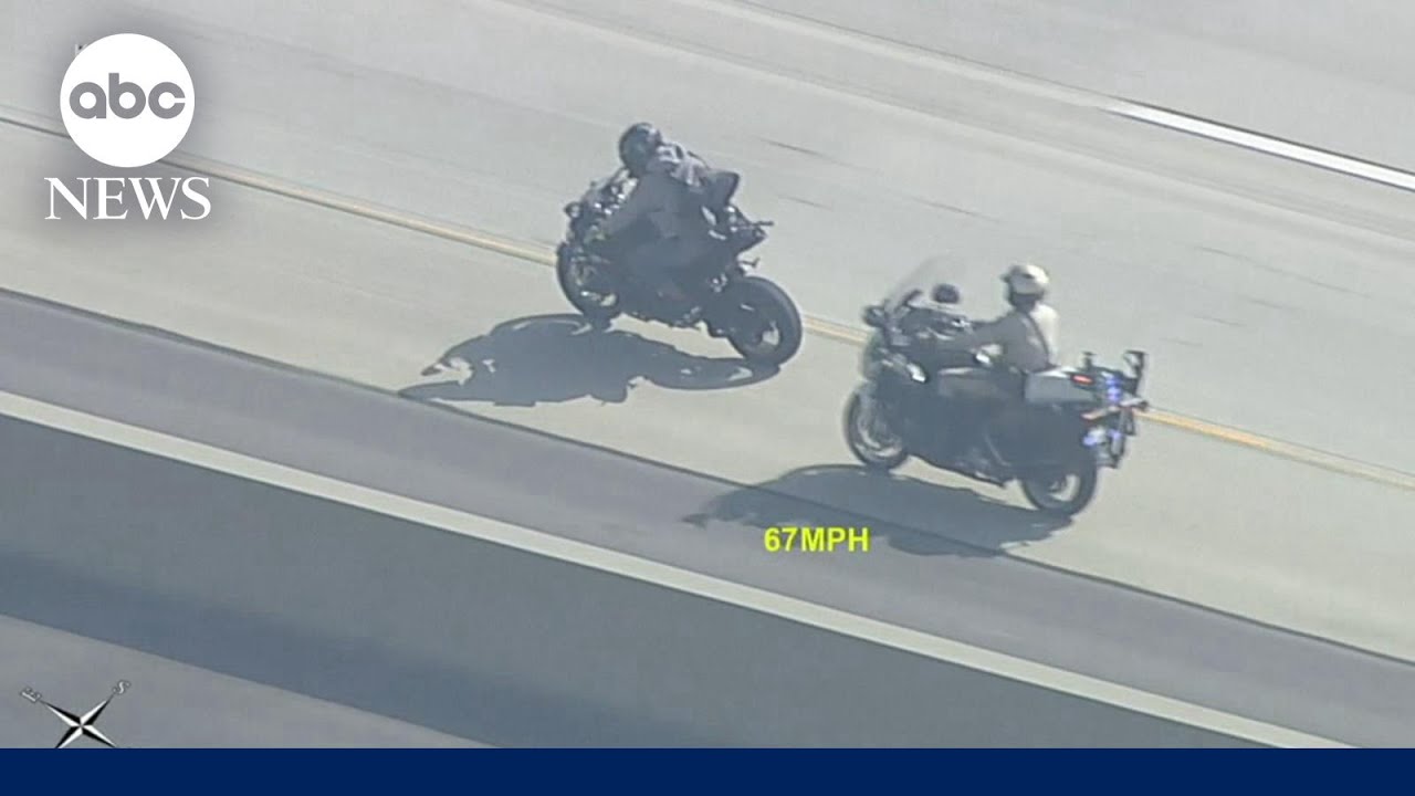 Suspect in deputy killing leads police on wild motorcycle chase