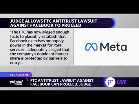 FTC antitrust lawsuit against Meta can proceed, judge rules