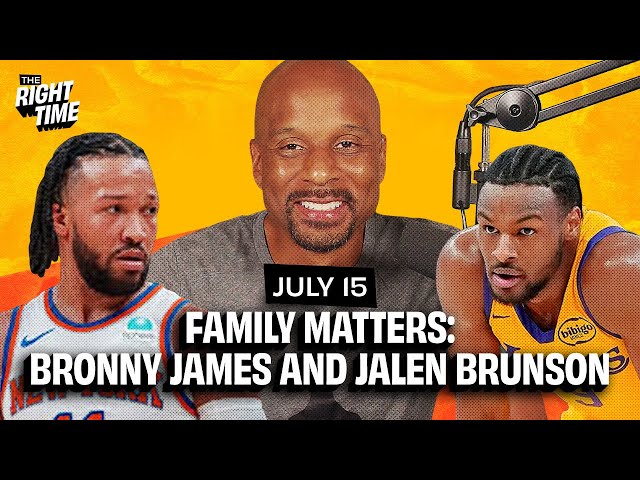 Bomani Jones vents about Bronny James' NBA potential, drawing Dwyane ...