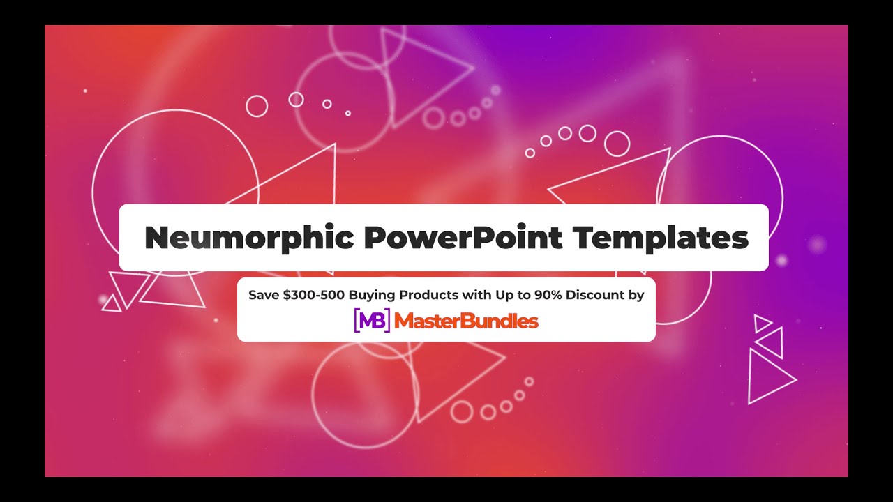 Supreme  Neumorphic PowerPoint Templates - MasterBundles