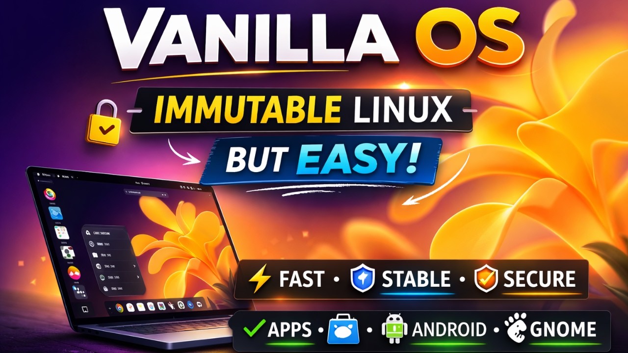 Vanilla OS: Immutable Linux Made Simple