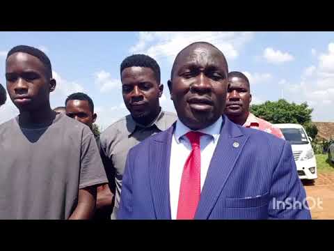 The first Lady Barbie Kyagulanyi escorted by National Unity Platform lawyer Hon George