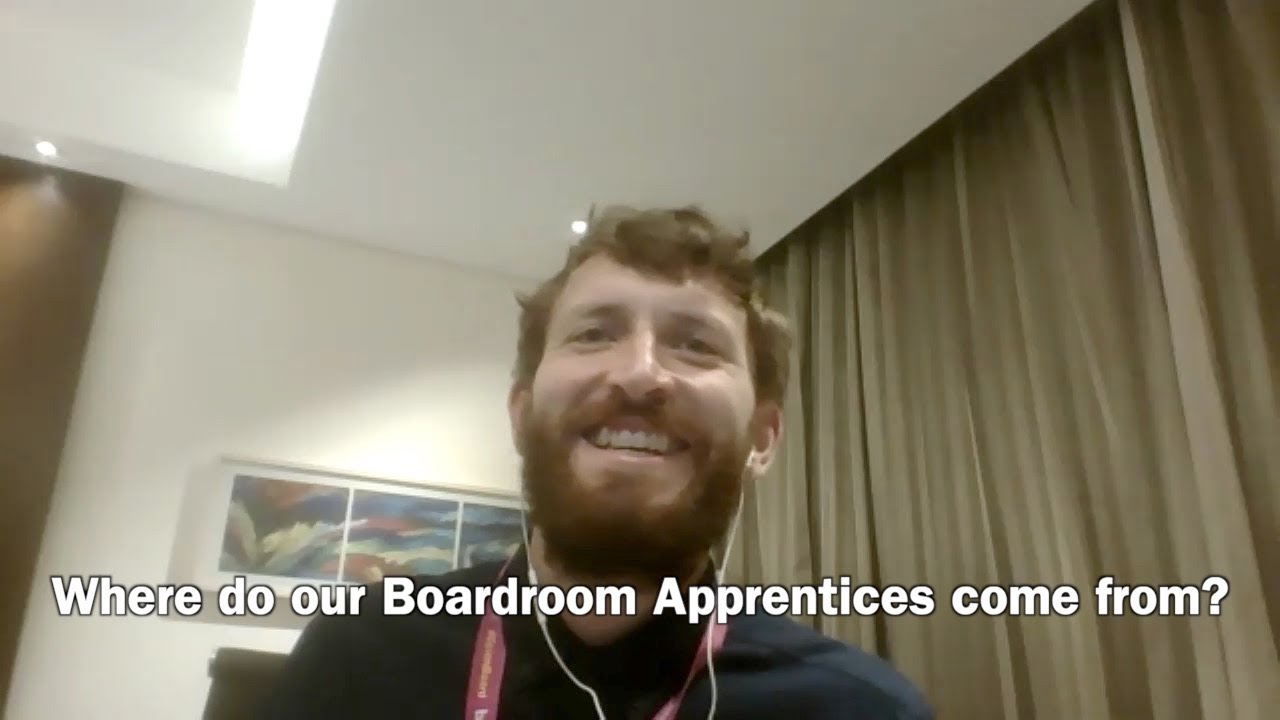 Where do our Boardroom Apprentices Come From