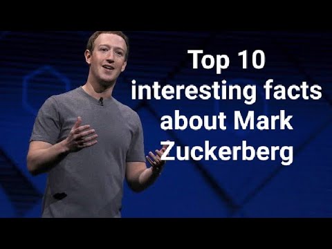 Top 10 interesting facts about Mark Zuckerberg the ceo of Facebook