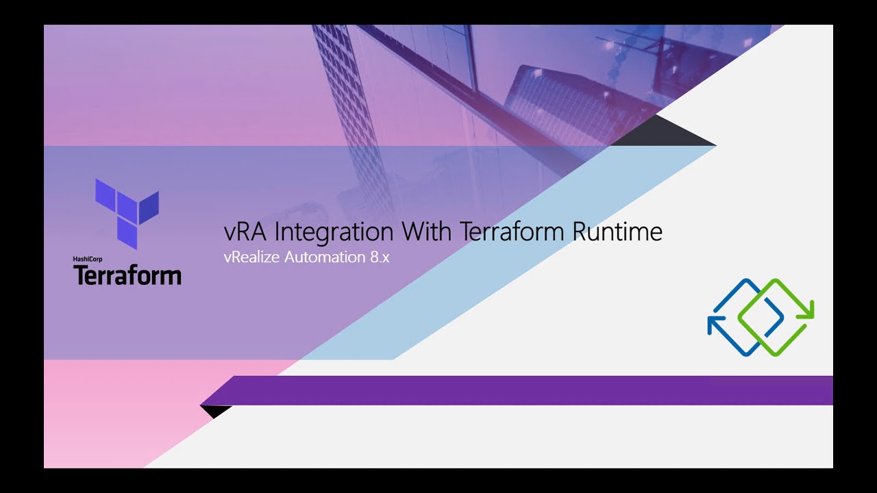 vRA Integration with Terraform Runtime