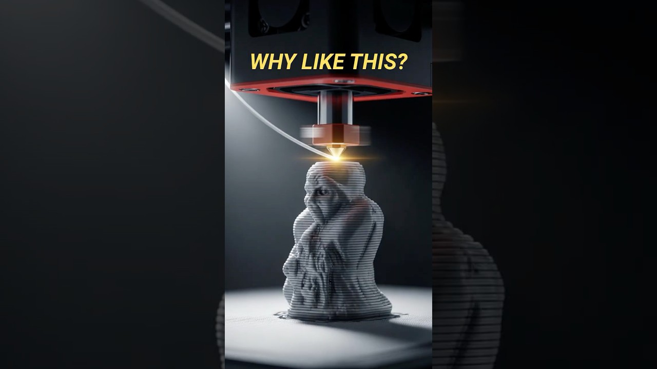 Why 3D printers works layer by layer?