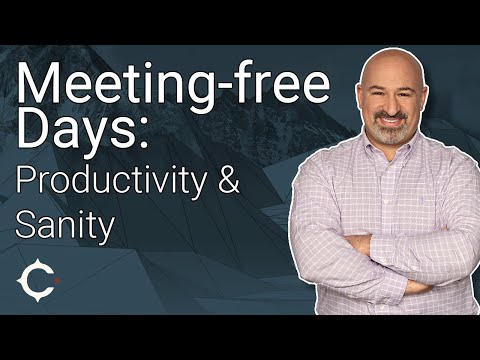 Meeting-Free Days: A Great Hack for Being Productive and Staying Sane