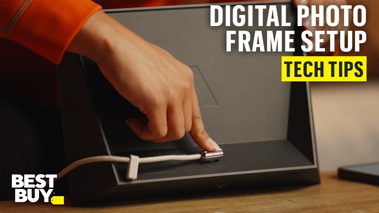 Setting Up the Aura Carver 10″ Digital Photo Frame – Tech Tips from Best Buy