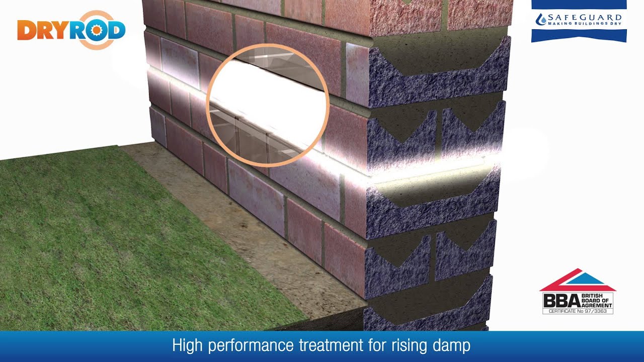 Dryrod Damp-Proofing Rods