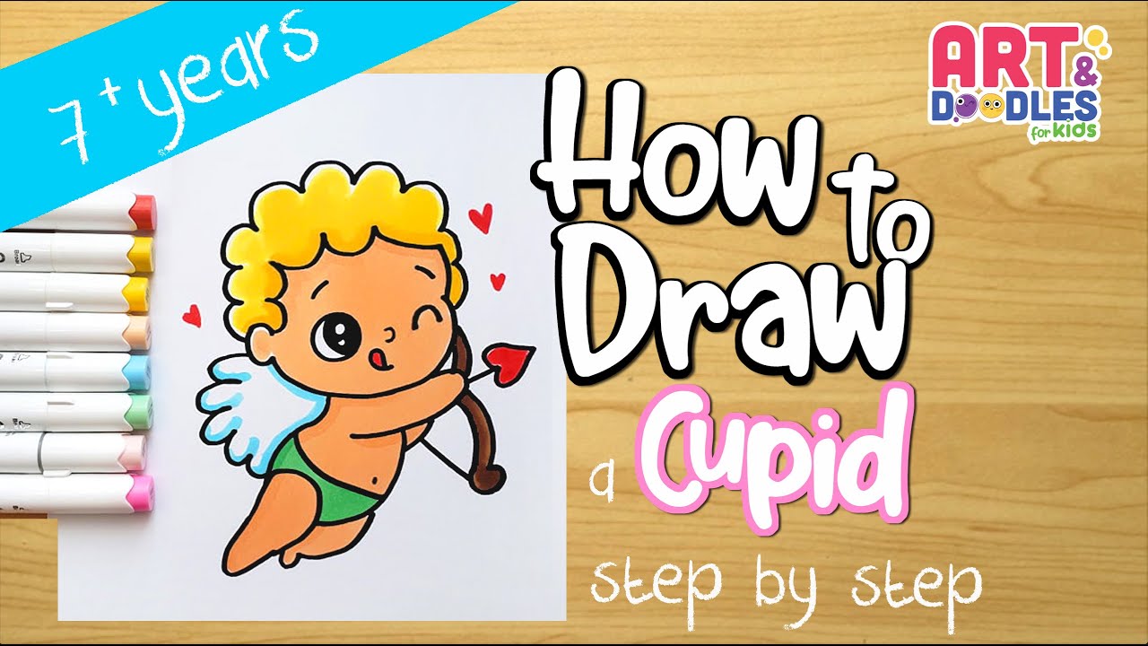 How to draw a CUPID | Step by step