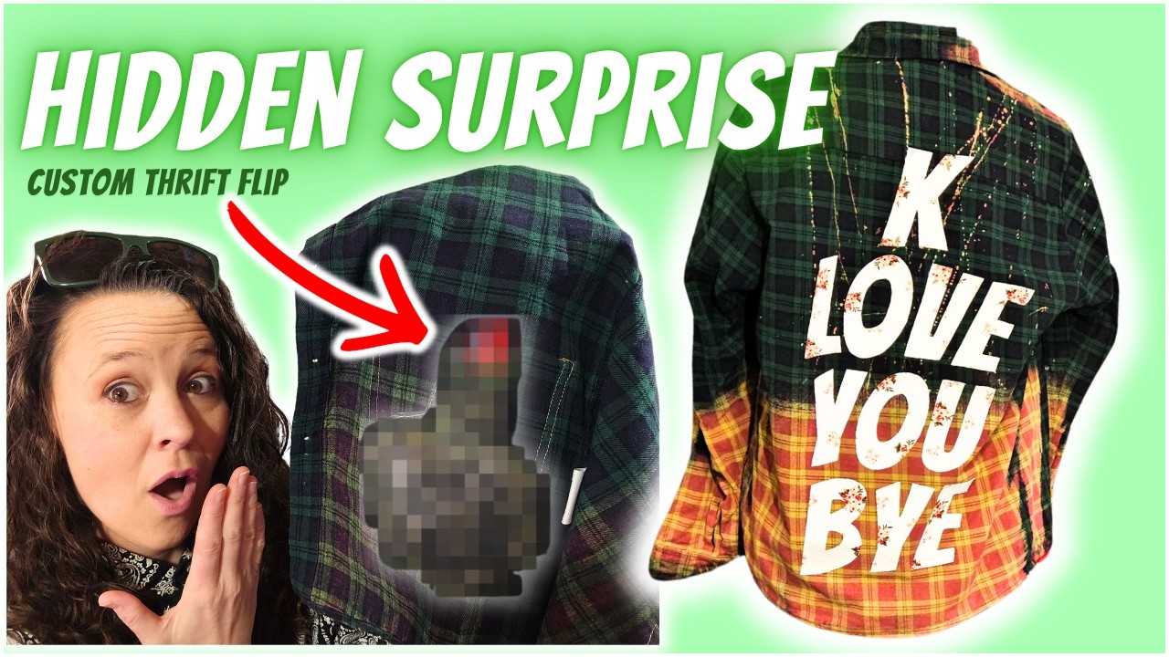 Applique Shirt Tutorial + Hidden Detail (Easy Upcycle)