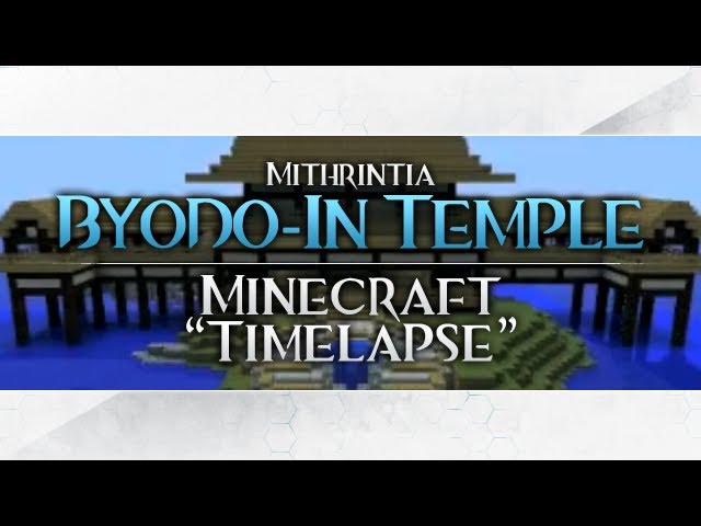 Byodo-In Temple (With World Save) Minecraft Map