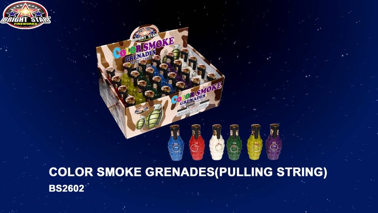Color Smoke Grenades | R-6999 | by Bright Star