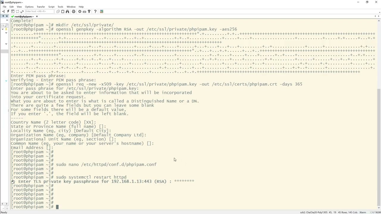 php{IPAM} Setup of the API Feature