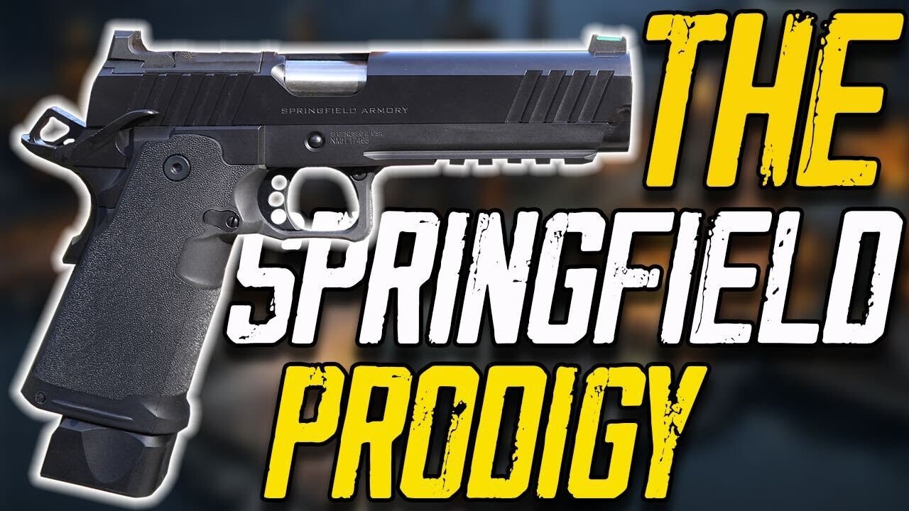 Springfield Prodigy 1911 9mm Pistol, Optic Ready, 5" Match SS Barrel, 1 ...