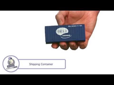 Shipping Container Shaped Stress Reliever