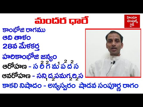 Mandara Dhare Geetham Learning Video #1 by mohan kumar | Carnatic Music Classes | Temples Guide
