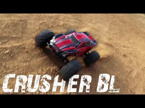 HSP Crusher BL RC Monster Truck Electric Brushless 2WD 1/10 Scale RTR ...