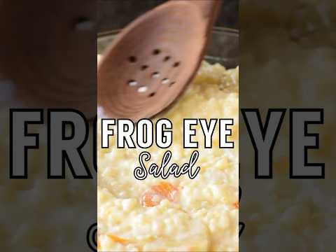 Midwestern Retro Pot: Frog Eye Salad #recipe #foodshorts #potluck #thanksgivingsides