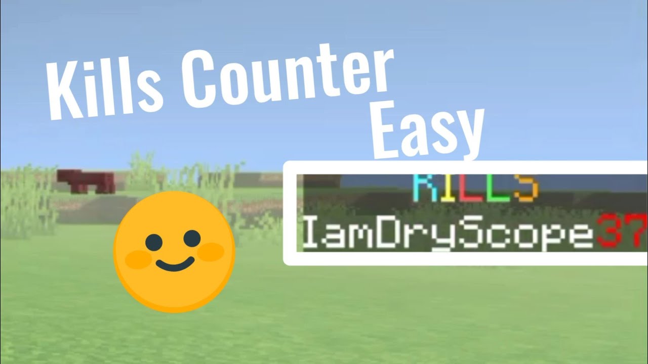 How To Make A Kill Counter in Minecraft (Pocket Edition/Win10 Edition/Xbox)