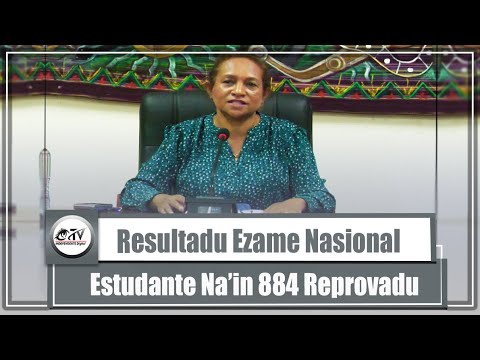 Rezultadu Ezame Nasional, Estudante Na'in 884 Reprovadu