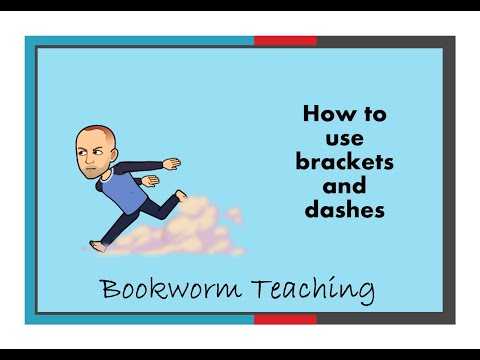 How to use brackets and dashes #english #punctuation