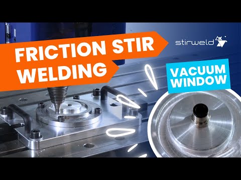 Stainless Steel and Aluminum welded by Friction Stir Welding: vacuum window