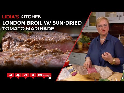 London Broil with Sun Dried Tomato Marinade