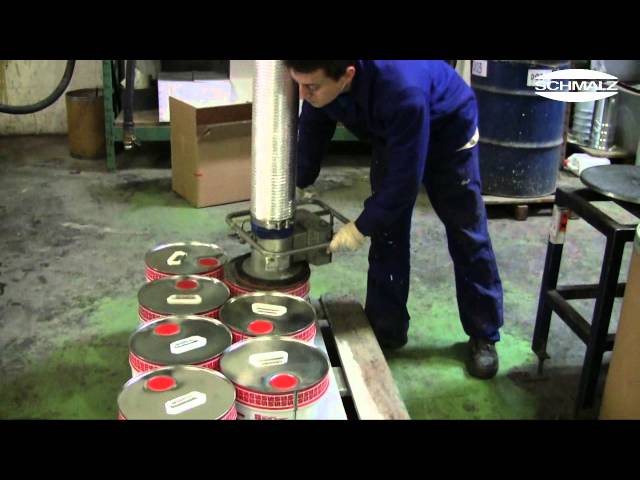 Vacuum Tube Lifter Jumbo - Vacuum Tube Lifters PalVac Sprint Hygienic ...