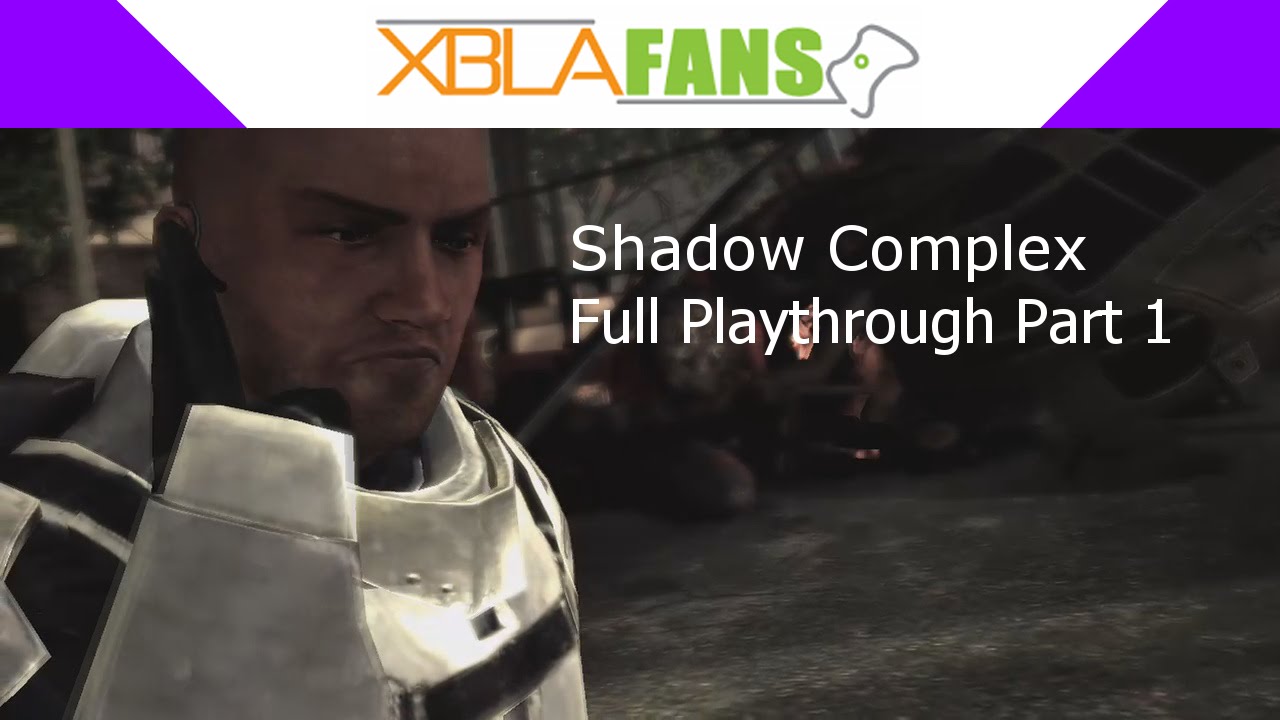 Shadow Complex Full Playthrough Part 1: Intro Scene