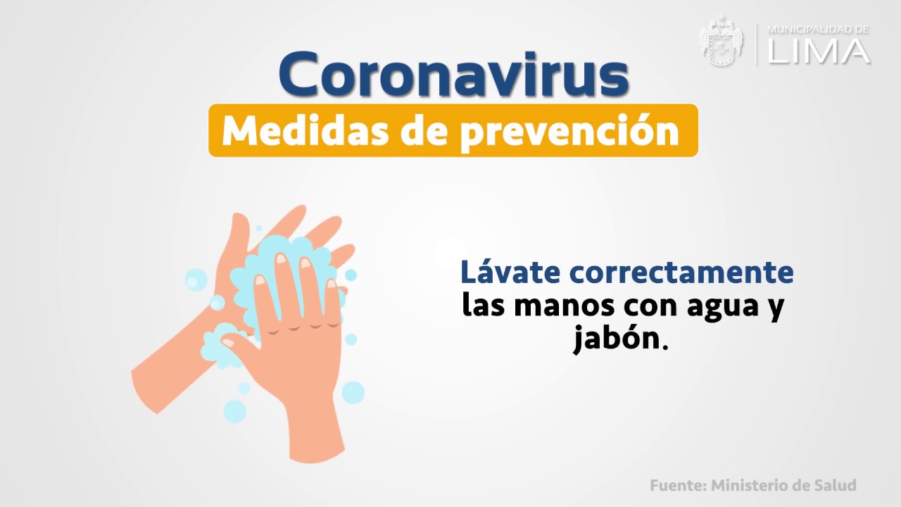 Medidas preventivas del Coronavirus