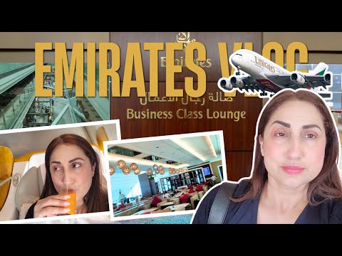 My Emirates Business Class Lounge Dubai Experience