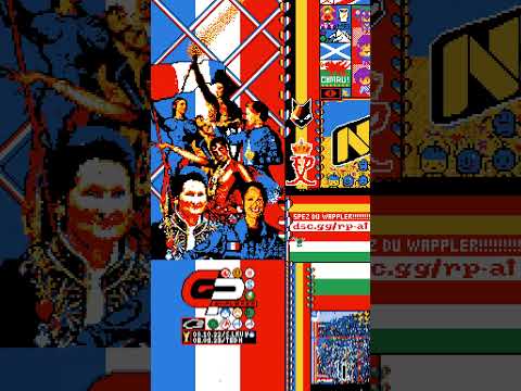 French flag on r/place 2023