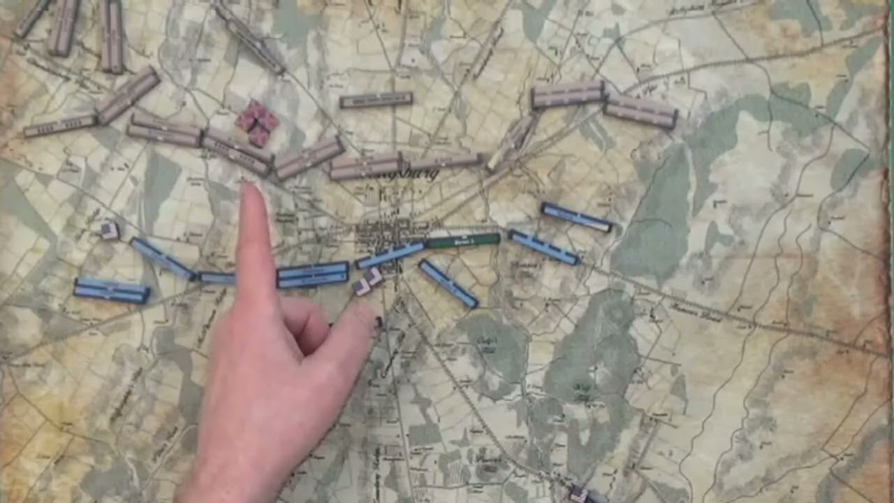 A command focused replay of Gettysburg with the Musket Battles System by Command Post Games.