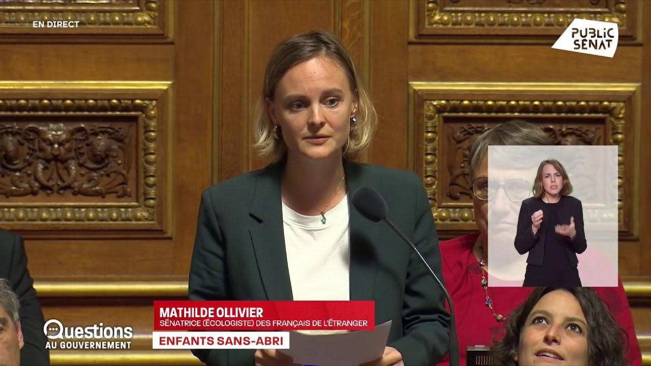 Enfants à la rue : « Réveillez-vous ! » demande la sénatrice Mathilde ...