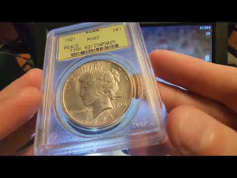 Huge Discovery On This 1921 High Relief Peace Dollar!!