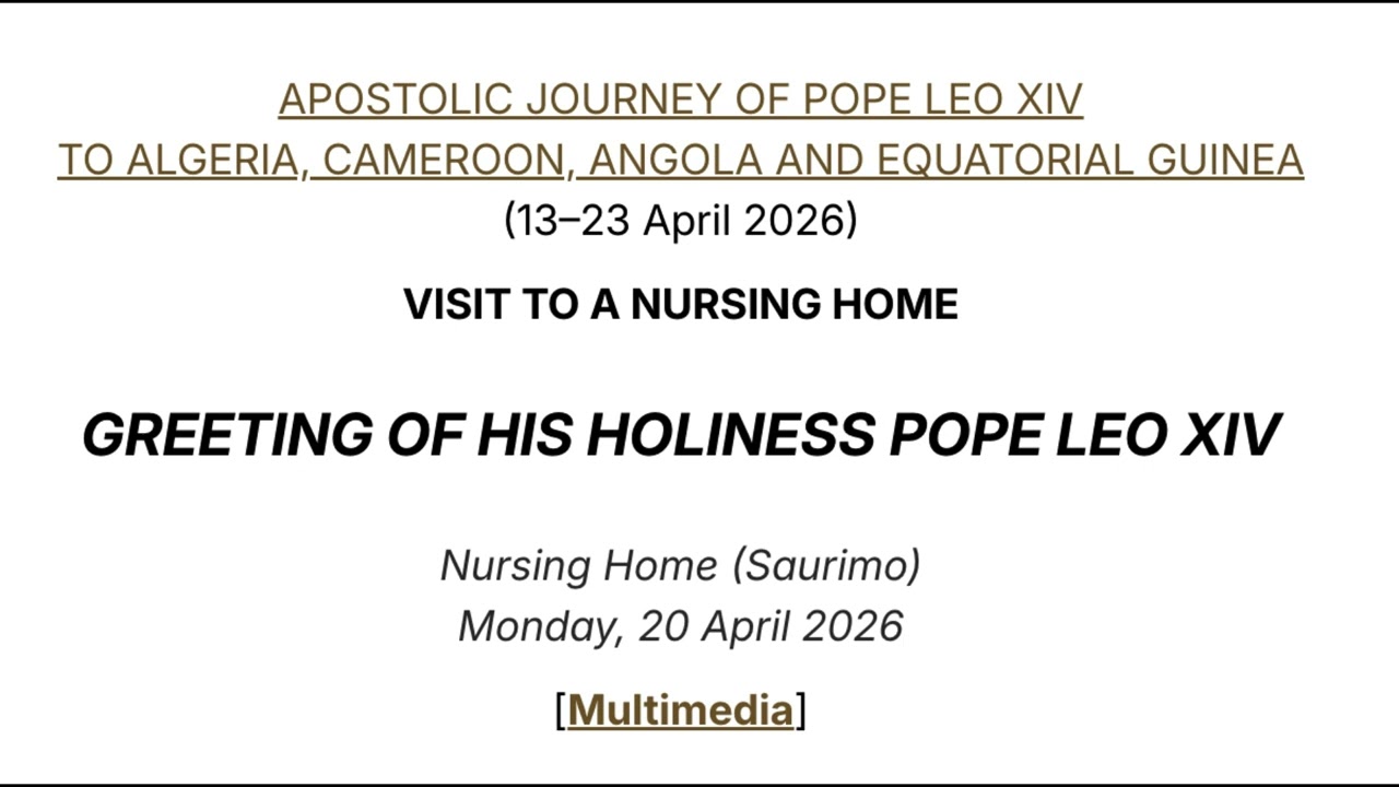 Angola: Visit to a Nursing Home (04/20/26)