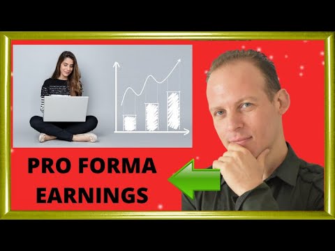 What is pro forma earnings and revenue & how to calculate pro forma earnings
