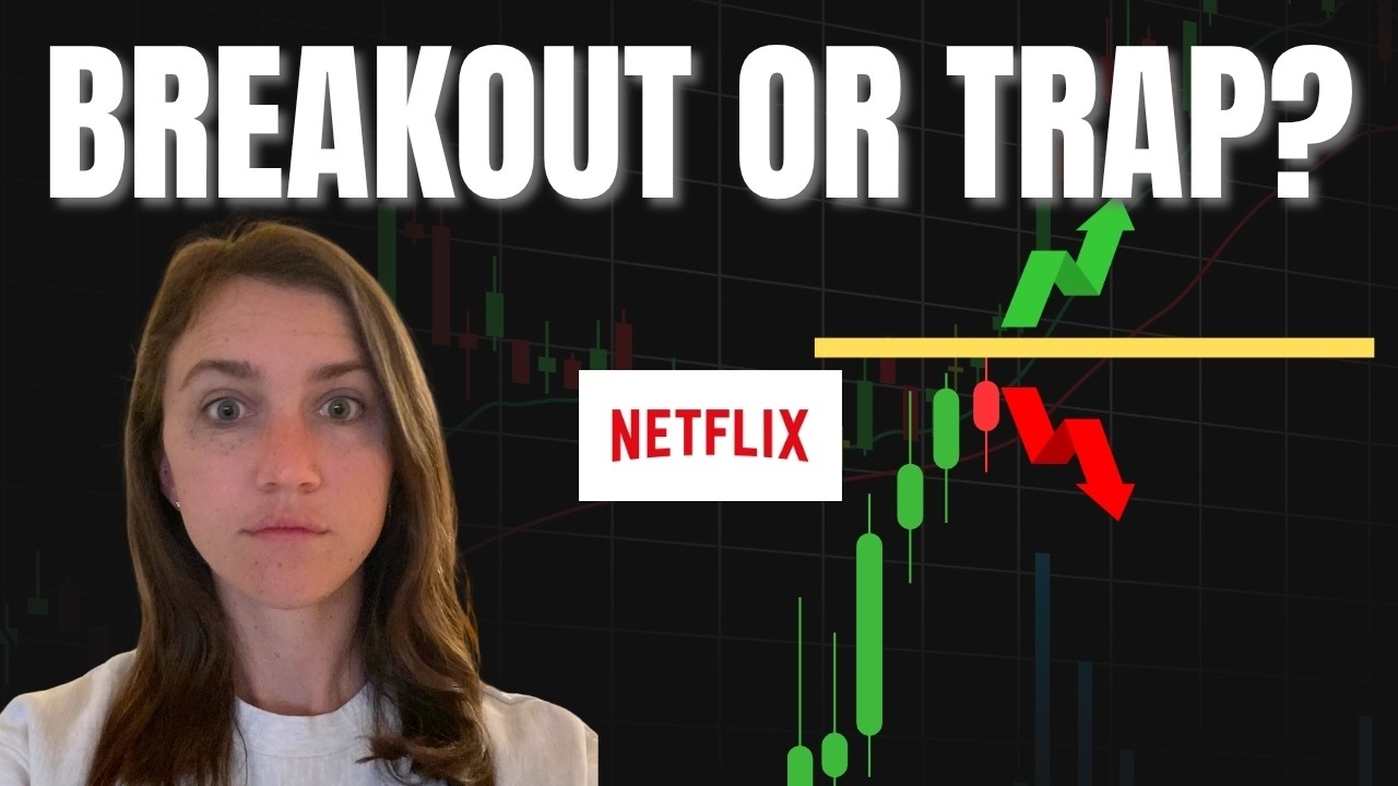Netflix Breakout… Or Bull Trap? (Watch THIS Level) #stocks #trading