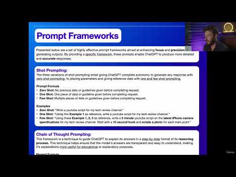 Zero, One, and Few Shot Prompting Video Lecture - ChatGPT for Everything: How to Use ChatGPT ...