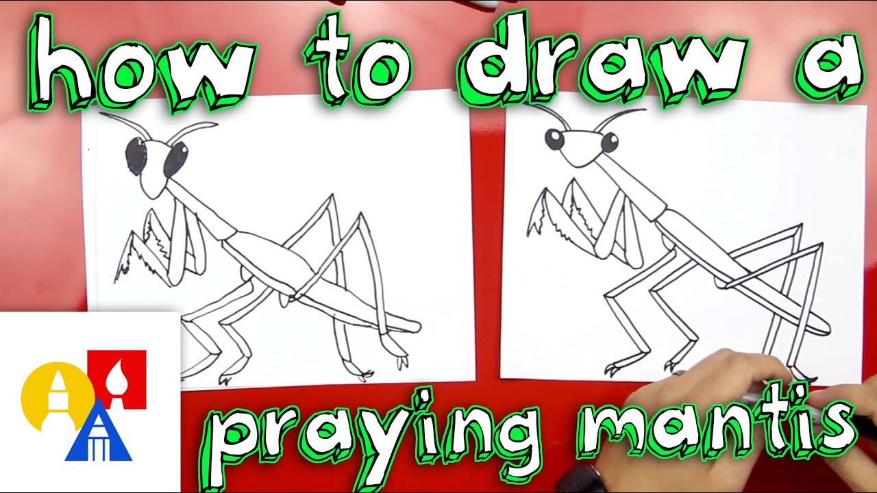 How To Draw A Praying Mantis