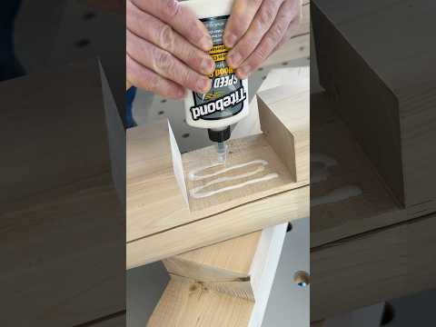 @Titebond SpeedSet which is their fastest setting wood glue so I can quickly get back to work