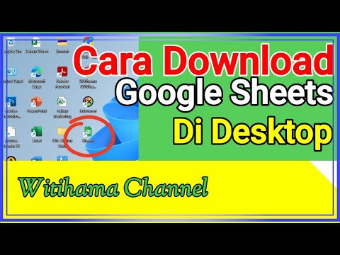 Cara Download Google Sheets di Desktop