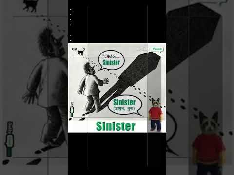 Facts about the origin of word Sinister #facts #shorts