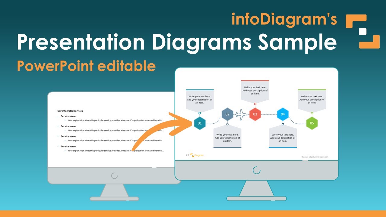 Free Editable PowerPoint Template – Diagrams Sample Theme