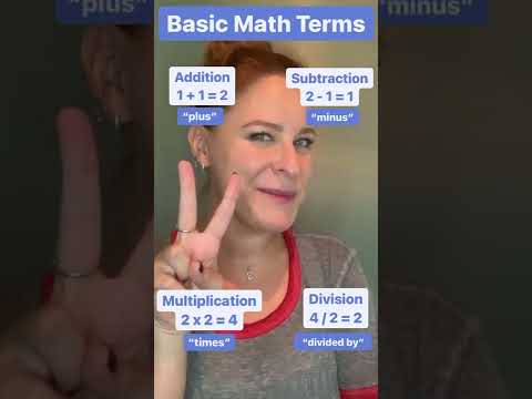 โโ Math Terms with Haley! โ๏ธโ #lingoni #shorts #learnenglish #american #english #vocab #math