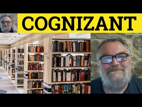 🔵Cognizance Meaning - Cognisance Defined - Cognisant Pronunciation Cognizant Defined Formal English