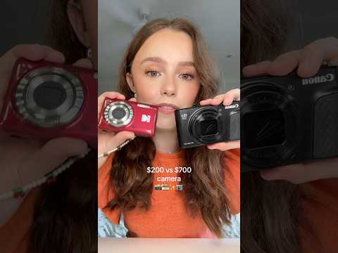 $200 vs $700 CAMERA📸🎞️#canoncamera #canonpowershot #canon #kodak #camera #digitalcameras #digicam