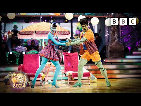Tasha Ghouri & Aljaz Skorjanec Samba to I Like To Move It Move It ✨ BBC Strictly 2024